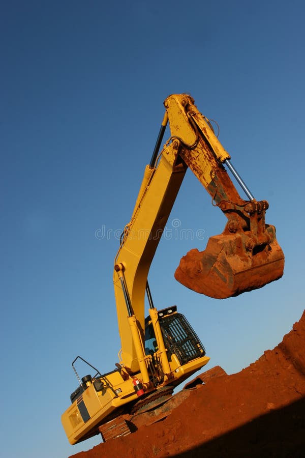 Grader Heavy equipment stock image. Image of construction - 195273
