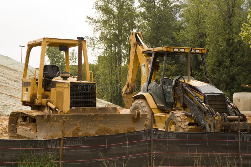 Heavy Equipment stock image. Image of work, construction - 6788035