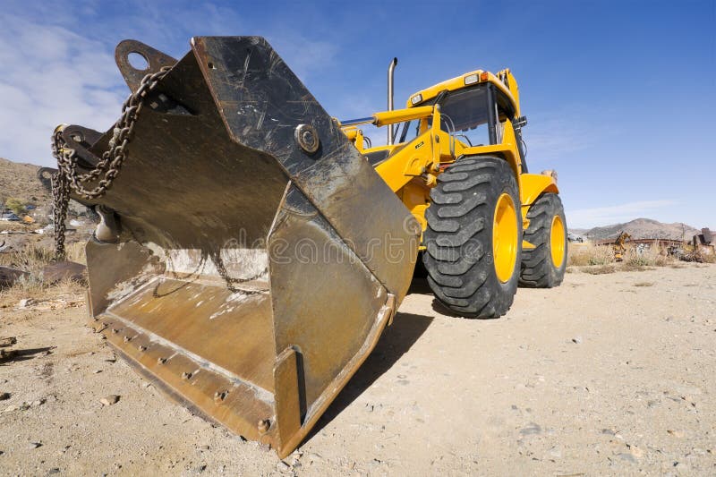 Heavy Equipment Hydraulic Loader Stock Photo - Image of earth ...