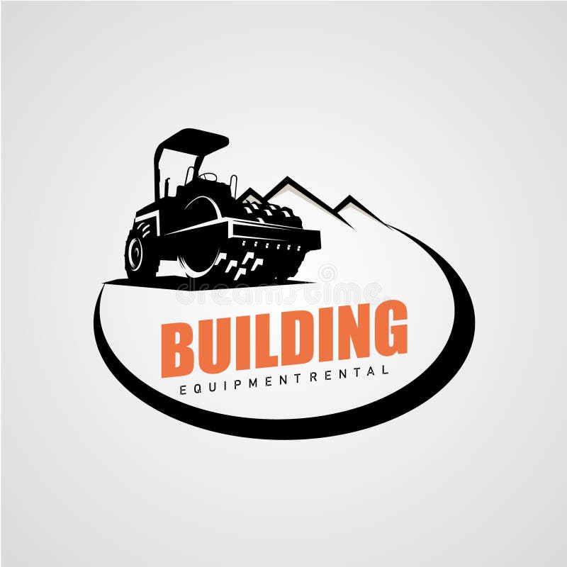 Heavy Equipment Logo Designs Template Stock Vector - Illustration of ...