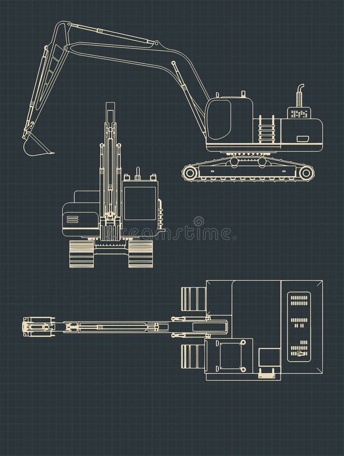 Loader Blueprints Stock Illustrations – 76 Loader Blueprints Stock ...