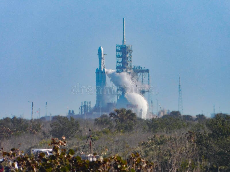 Heavy Falcon Venting stock photo. Image of rocket, falco - 109842180