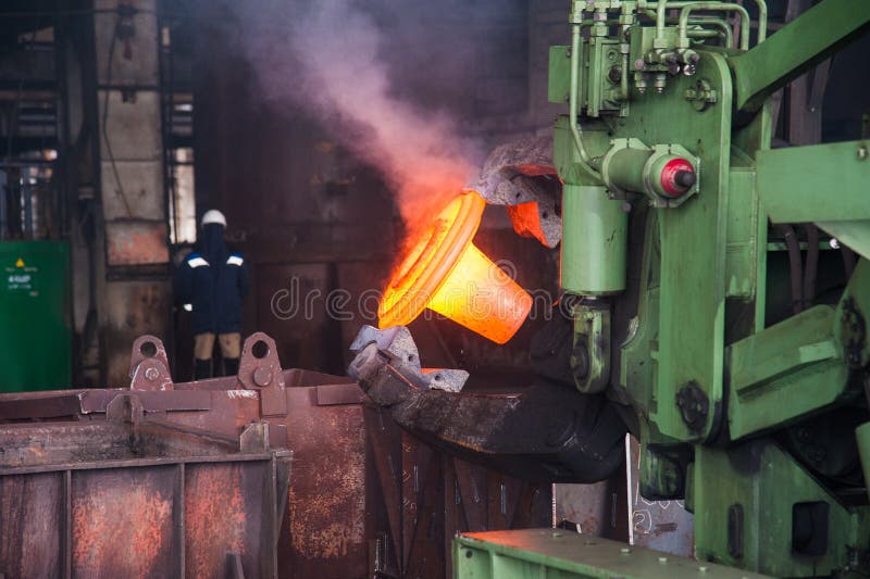 Heavy forgings plant stock image. Image of forge, plant - 119966719