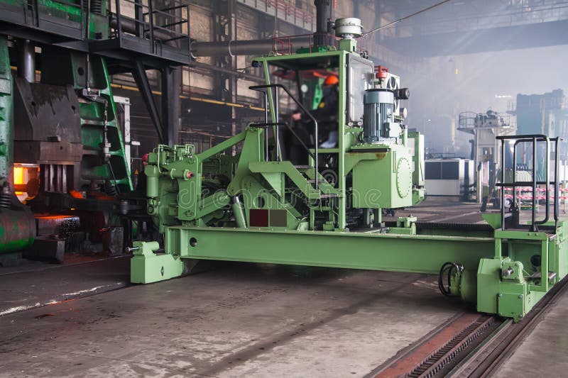 Heavy forgings plant stock image. Image of forge, plant - 119966719