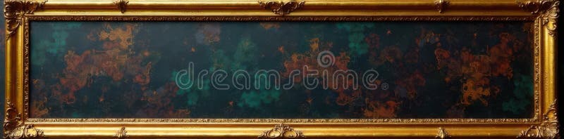 Heavy Gold Frame, Rich Texture, Tarnished Accents, Photography ...