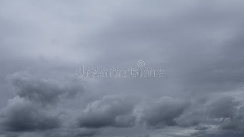 Heavy Gray Clouds before Rain Stock Image - Image of storm, scene ...