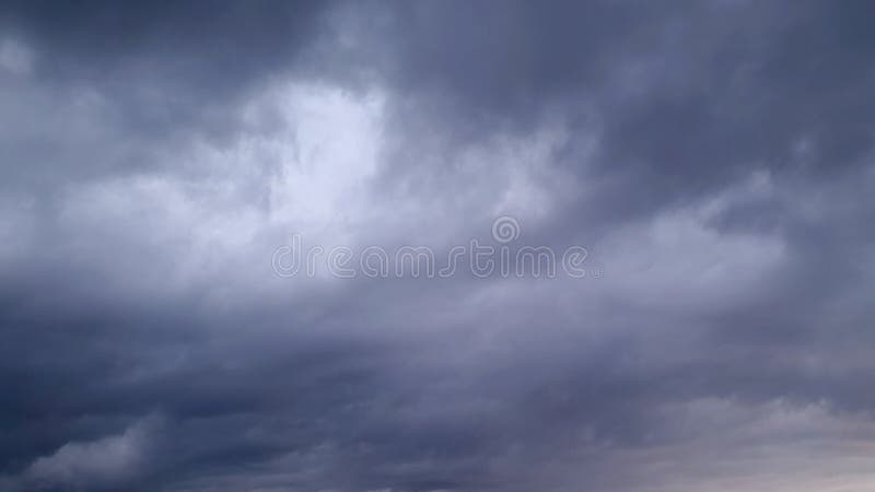 Heavy Grey and Blue Overcast Clouds Bg for Weather Forecast - Abstract ...