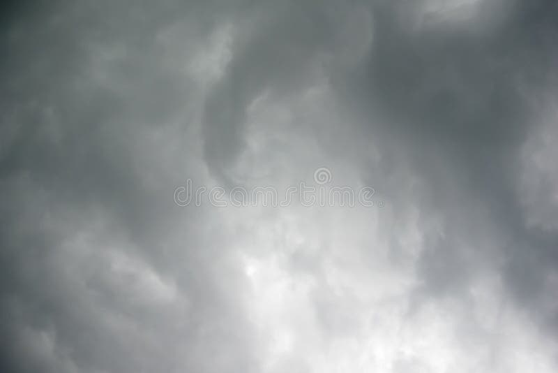 Heavy Grey Clouds in the Sky before the Rain - Image Stock Image ...