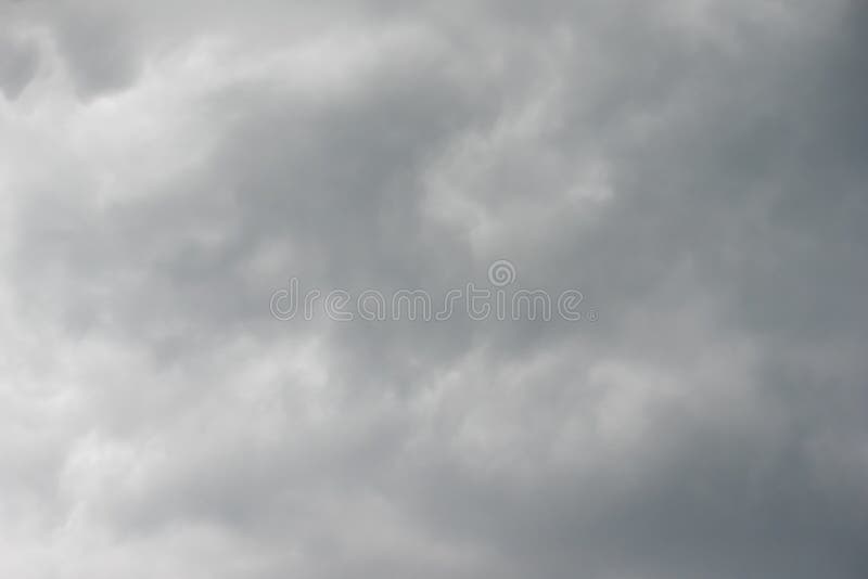 Heavy Grey Clouds in the Sky before the Rain - Image Stock Image - Image of grey, color: 136514019