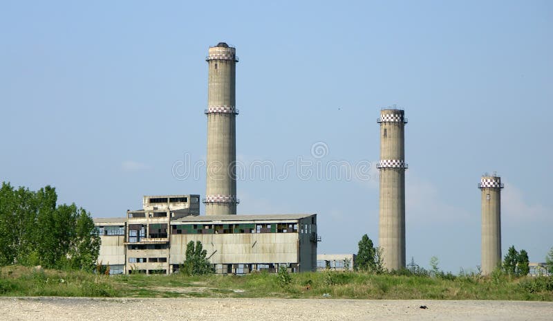 Heavy industry in Romania stock photo. Image of distillery - 5613050