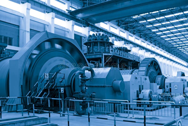 Heavy Industry Production Workshop Stock Photo - Image of creative ...