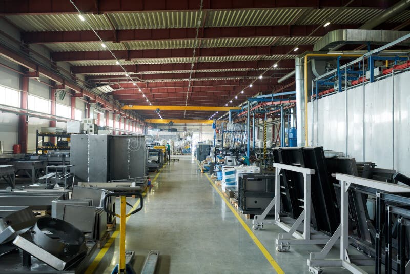Heavy industry Workshop stock image. Image of plant - 124207001