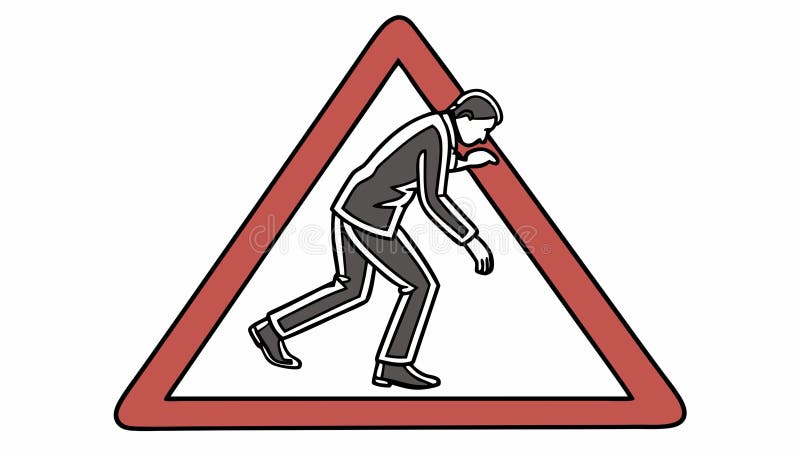 Heavy Object Warning Stock Illustrations – 854 Heavy Object Warning ...