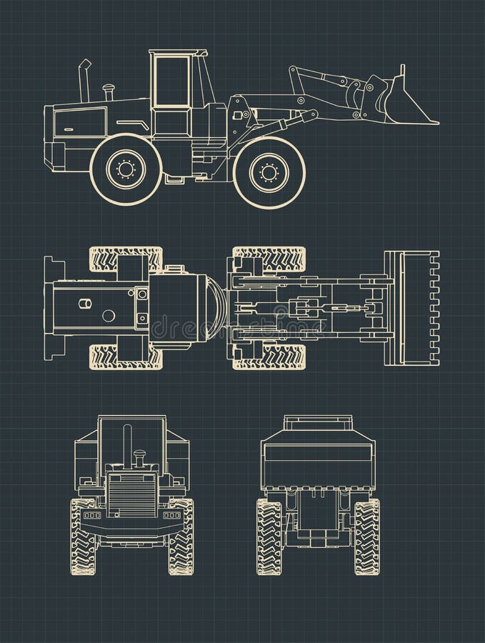 Loader Blueprints Stock Illustrations – 76 Loader Blueprints Stock ...