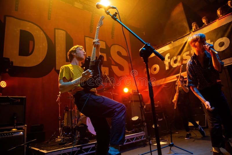 Heavy Lungs Band. Live at Newcastle Riverside Editorial Photography ...