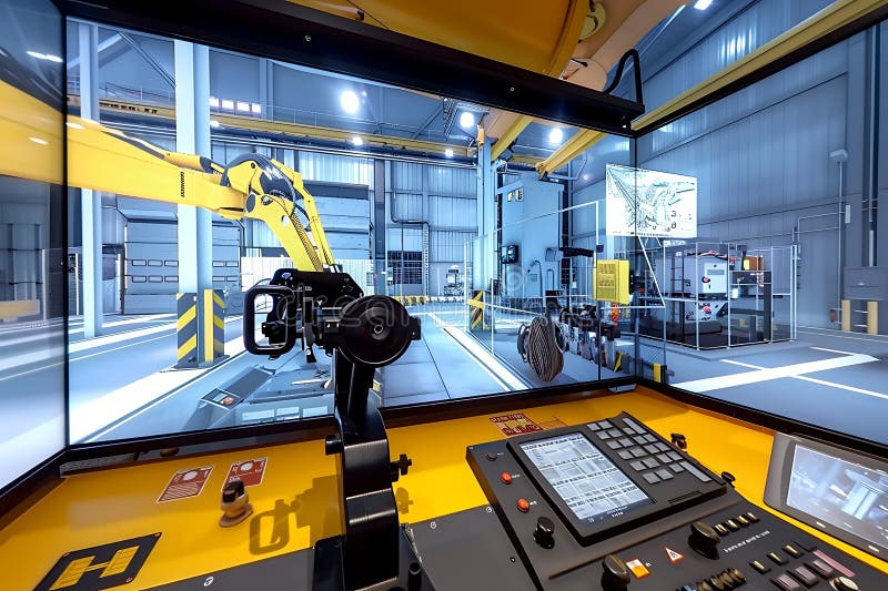 Heavy Machinery Design with Advanced Control Systems in an Industrial ...