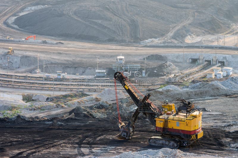 Heavy machinery stock photo. Image of earth, mining, industry - 71699644