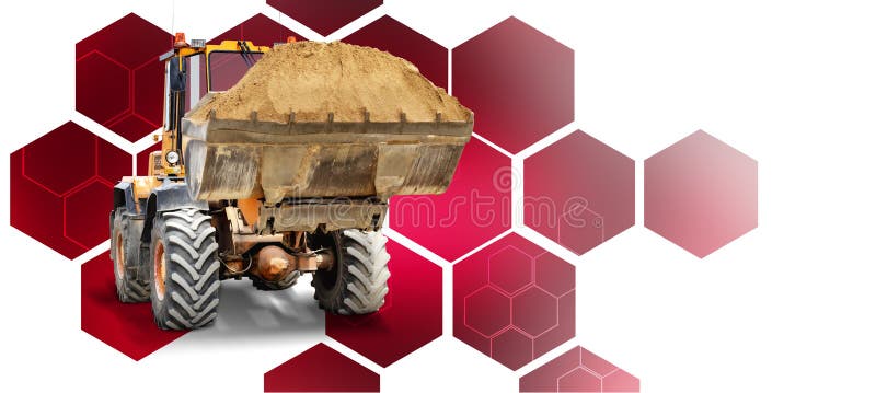 Heavy Machinery Prepares for Construction Work with Soil Ready for ...