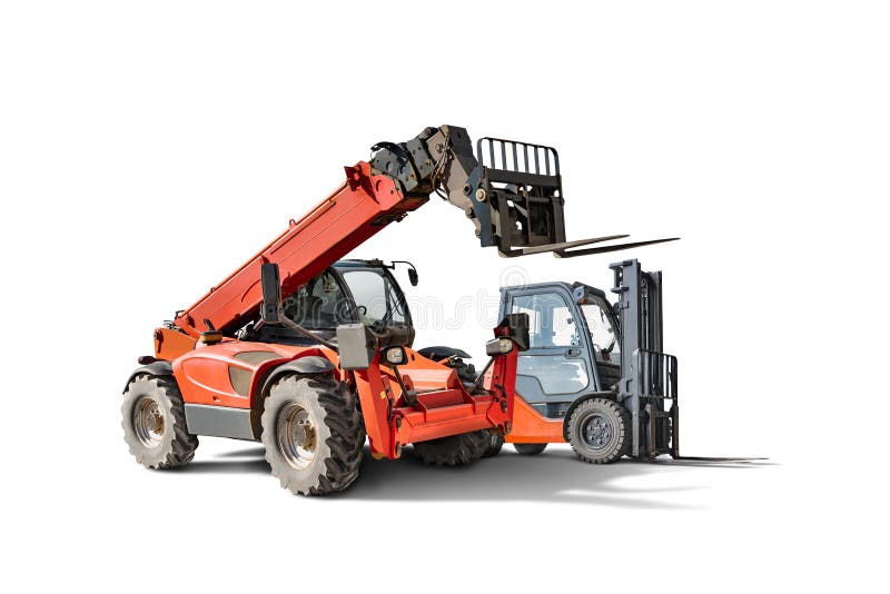 Heavy Machinery for Rent with Telehandler and Forklift Ready for ...