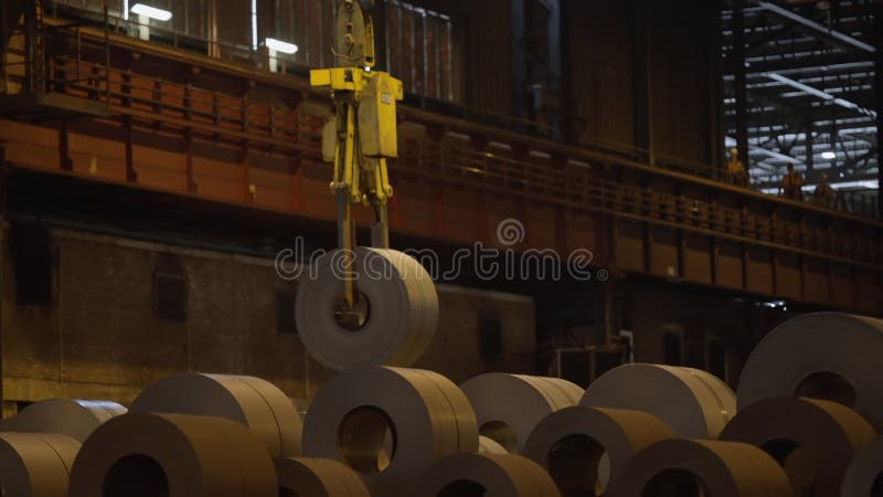 Heavy Machinery Utilised in an Industrial Warehouse Setting for Various ...