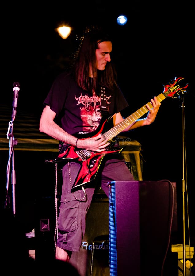 Heavy Metal Band Day of Execution Editorial Stock Image - Image of band ...