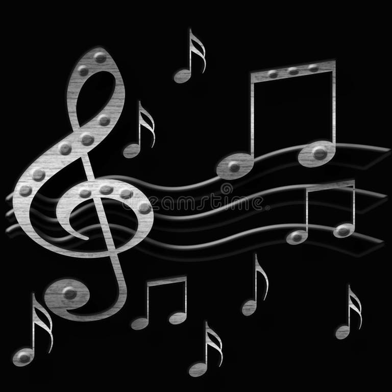 Music Notes Scattered Stock Illustrations – 2,057 Music Notes Scattered ...