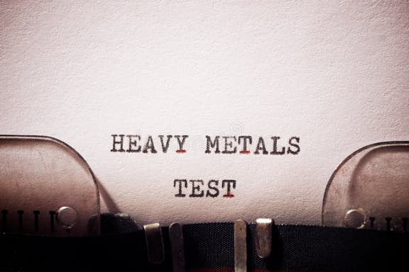 Heavy metal test stock image. Image of nickel, test - 209260843