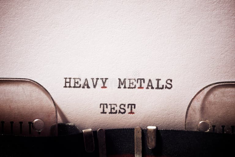 Heavy metal test stock image. Image of nickel, test - 209260843
