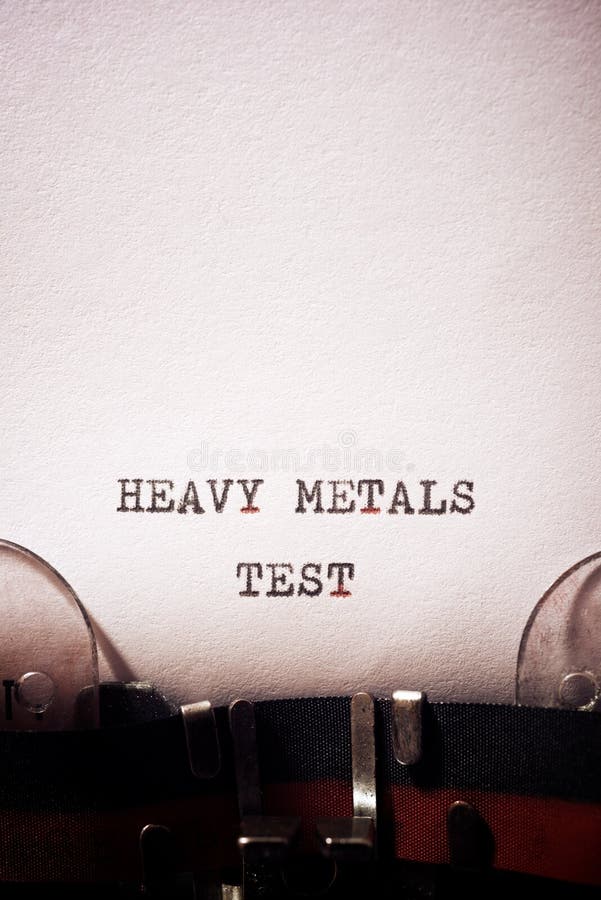 Heavy metal test stock photo. Image of medicine, exam - 209260890