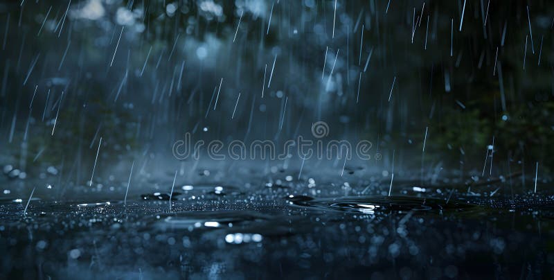 Heavy rain outside stock photo. Image of grass, recreation - 321790552