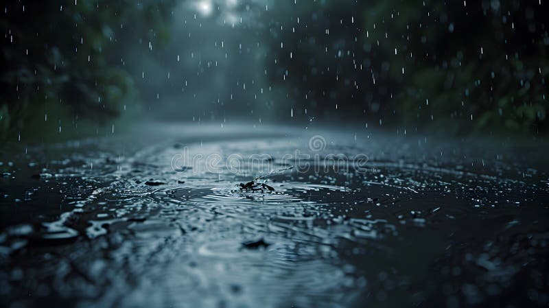 Heavy rain outside stock photo. Image of grass, recreation - 321790552