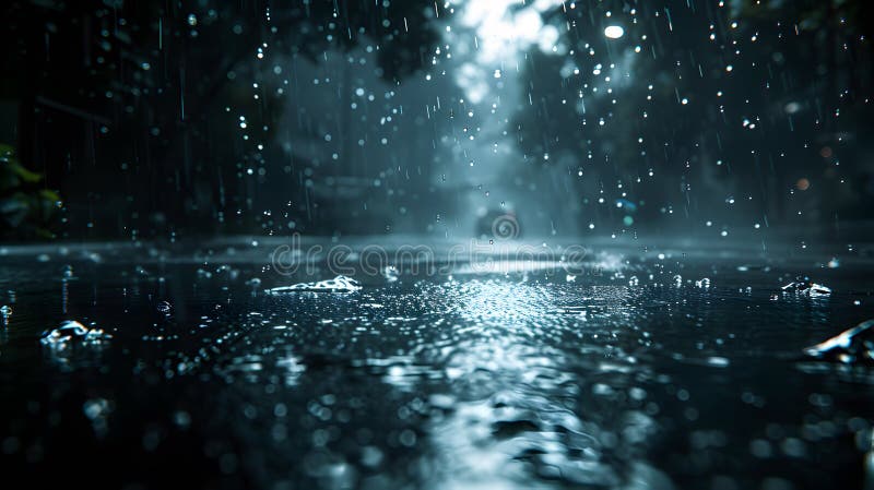 Heavy rain outside stock image. Image of horizontal - 321791177