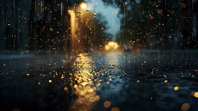 Heavy rain outside stock photo. Image of open, beautiful - 321791332