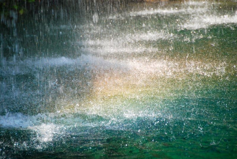 Heavy rain stock photo. Image of flooded, outdoors, environment - 158269422