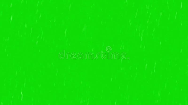 Heavy Rainfall and Lightning Thunderstorm Animation on Green Screen ...