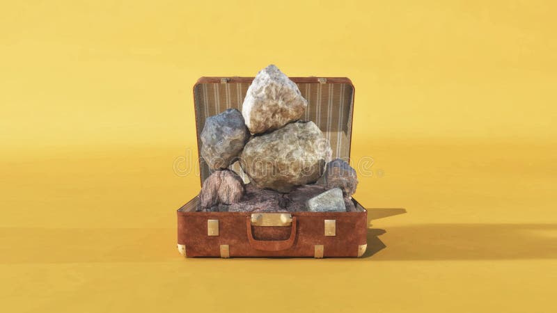 Multiple heavy rocks stock photo. Image of charge, isolated - 163622304