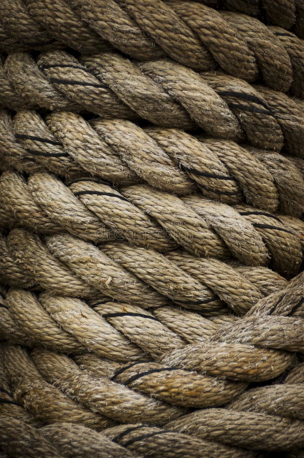 Heavy Rope stock image. Image of ship, twisted, secure - 45664083