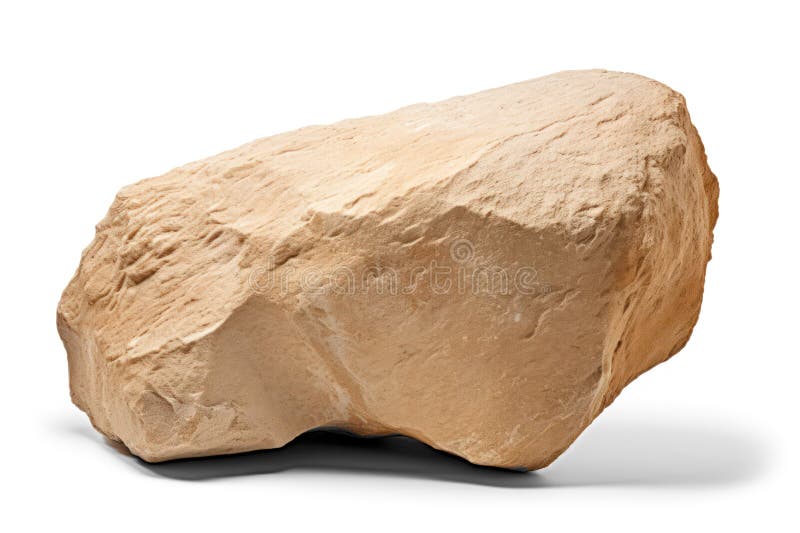 Heavy Sandstone Isolated on Transparent Background, Png File Stock ...