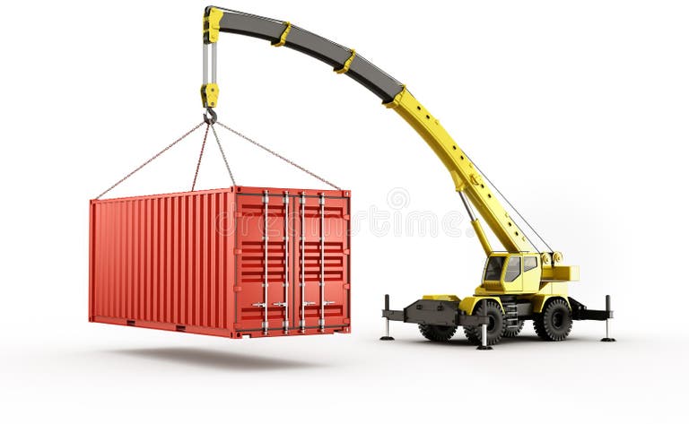 Lifting Cargo Shipping Container Stock Illustrations – 3,769 Lifting ...