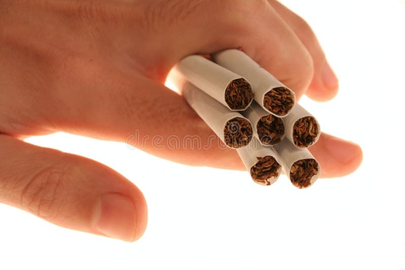 Heavy smoker stock photo. Image of smoking, heavy, abuse - 1565254
