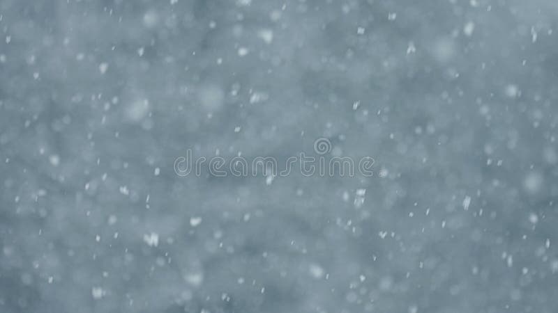 Heavy Snow Falling on Apartment Building Facade Stock Video - Video of ...