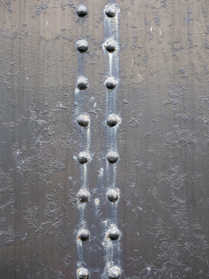 Heavy steel rivets stock photo. Image of rivets, corrosion - 98476644