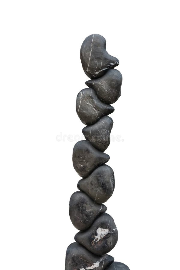 The Heavy Stone for Decoration in the Garden Stock Photo - Image of ...