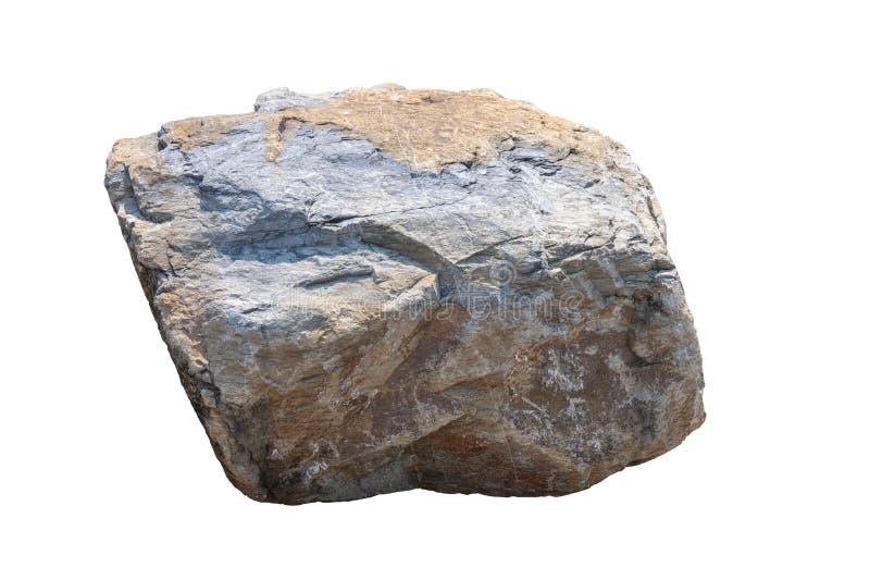 The Heavy Stone for Decoration in the Garden Stock Image - Image of ...