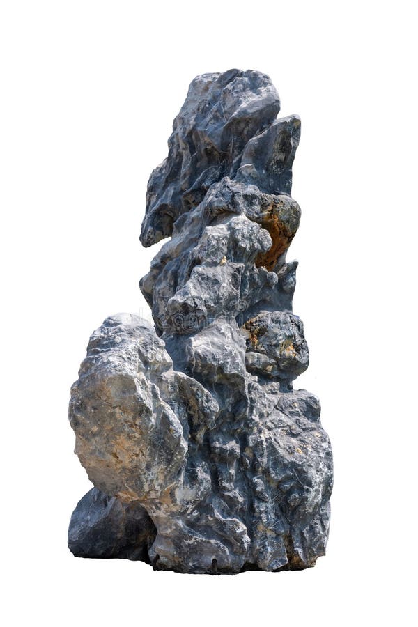 The Heavy Stone for Decoration in the Garden Stock Image - Image of ...