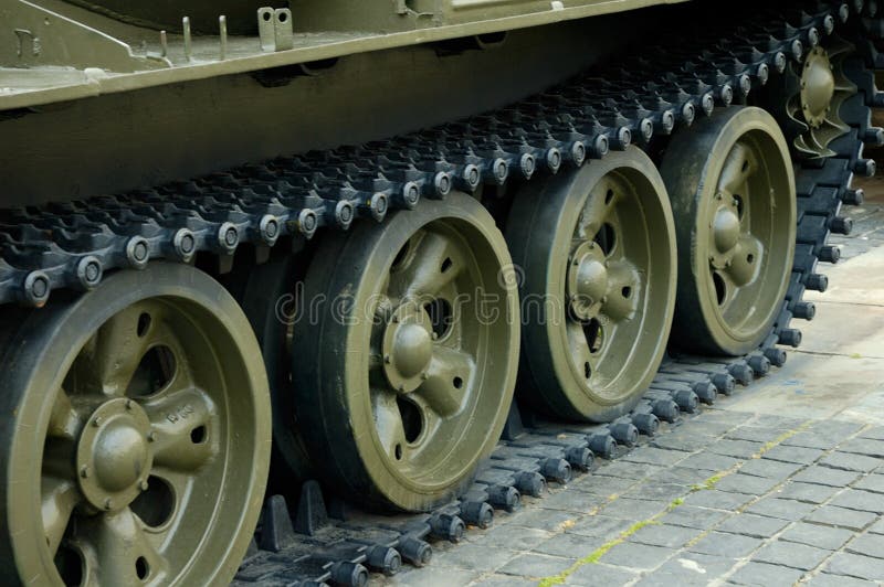 Tank track close up stock photo. Image of strength, technology - 12147970