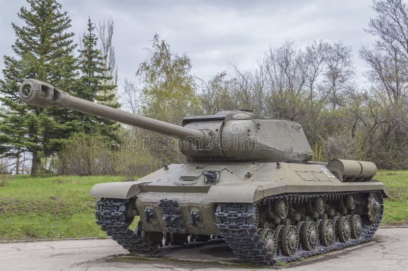 The Tank of the Soviet Army of the Second World War Stock Photo - Image ...