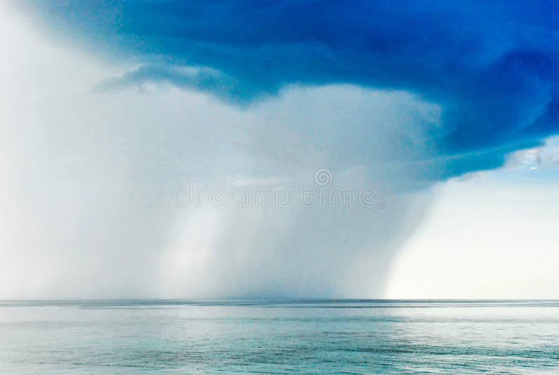 Thunderstorm Over a Field in Colorado Stock Image - Image of climate ...