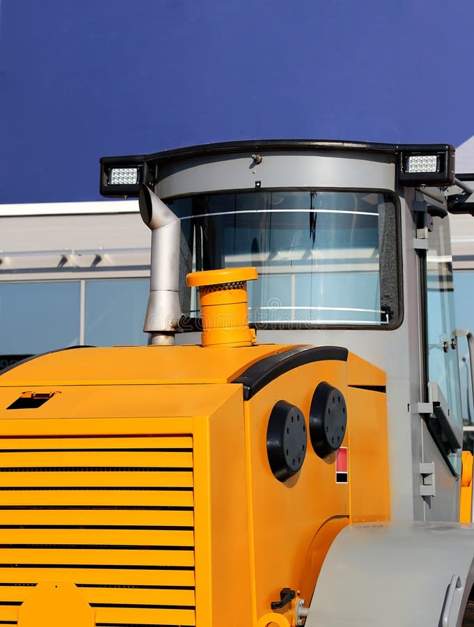 Heavy tractor cab stock photo. Image of industry, force - 236016238