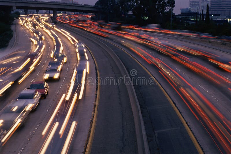 Heavy traffic stock image. Image of light, congested - 23162261